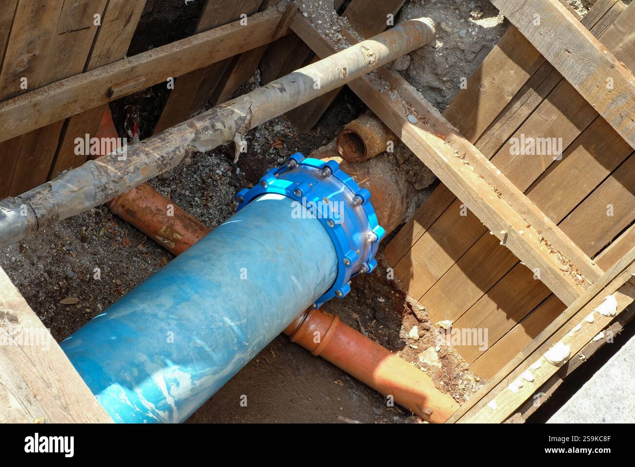rehabilitation of the city's water supply system, restoration of the ...