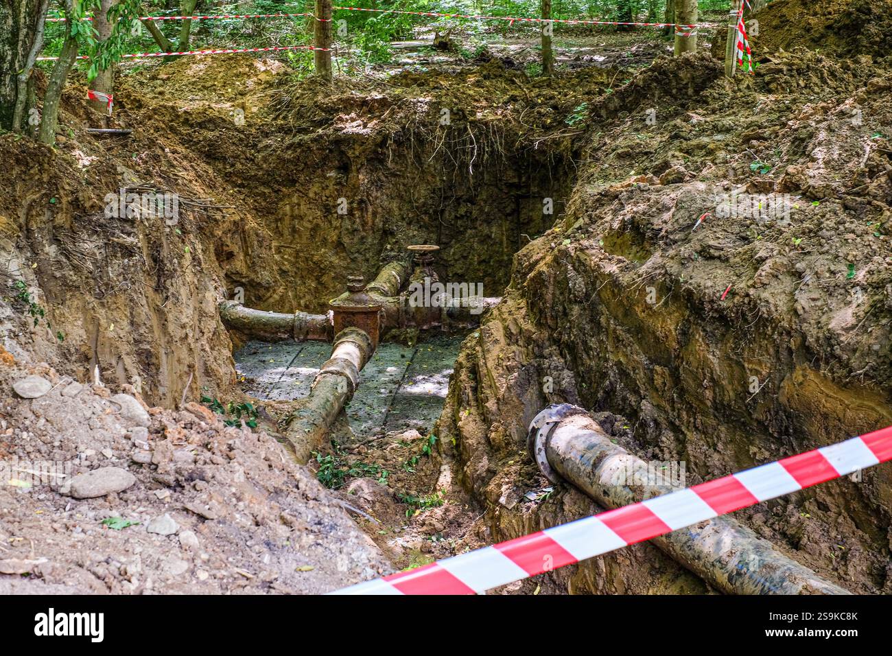 rehabilitation of the city's water supply system, restoration of the ...