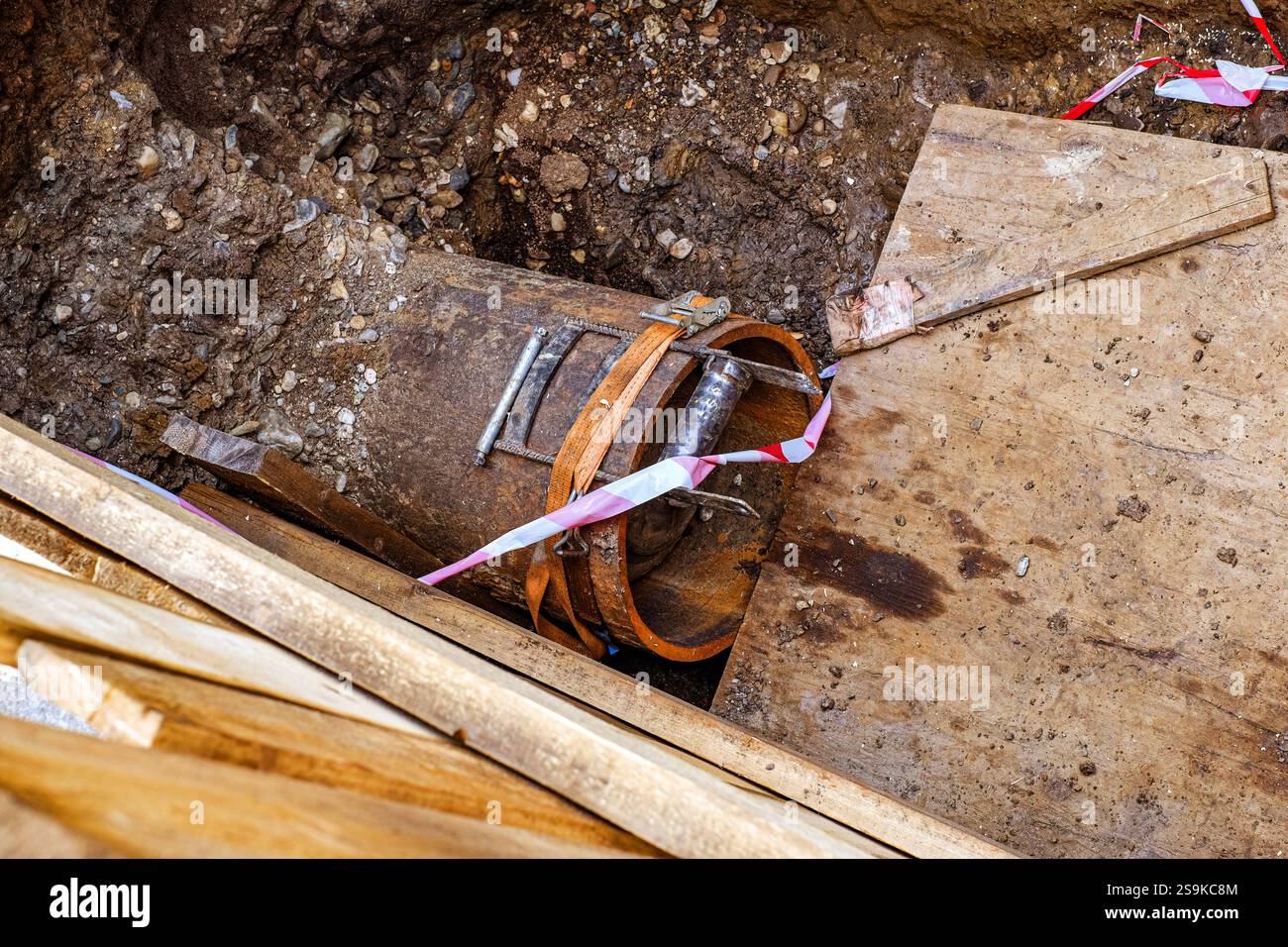 rehabilitation of the city's water supply system, restoration of the ...