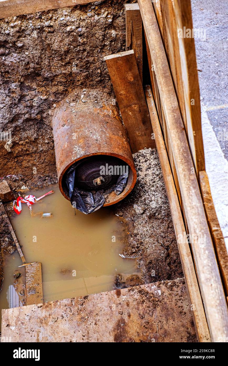 rehabilitation of the city's water supply system, restoration of the ...