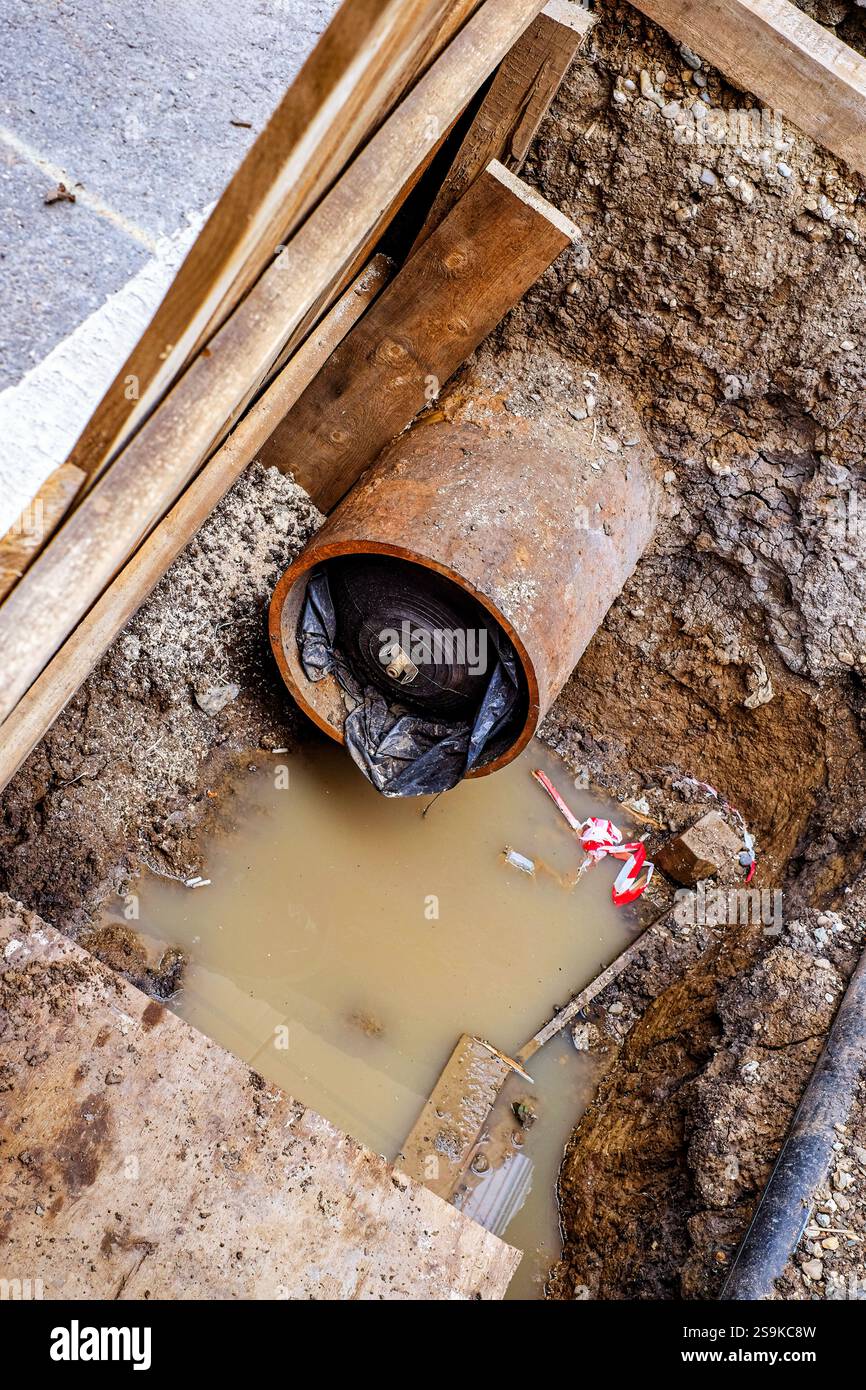 rehabilitation of the city's water supply system, restoration of the ...