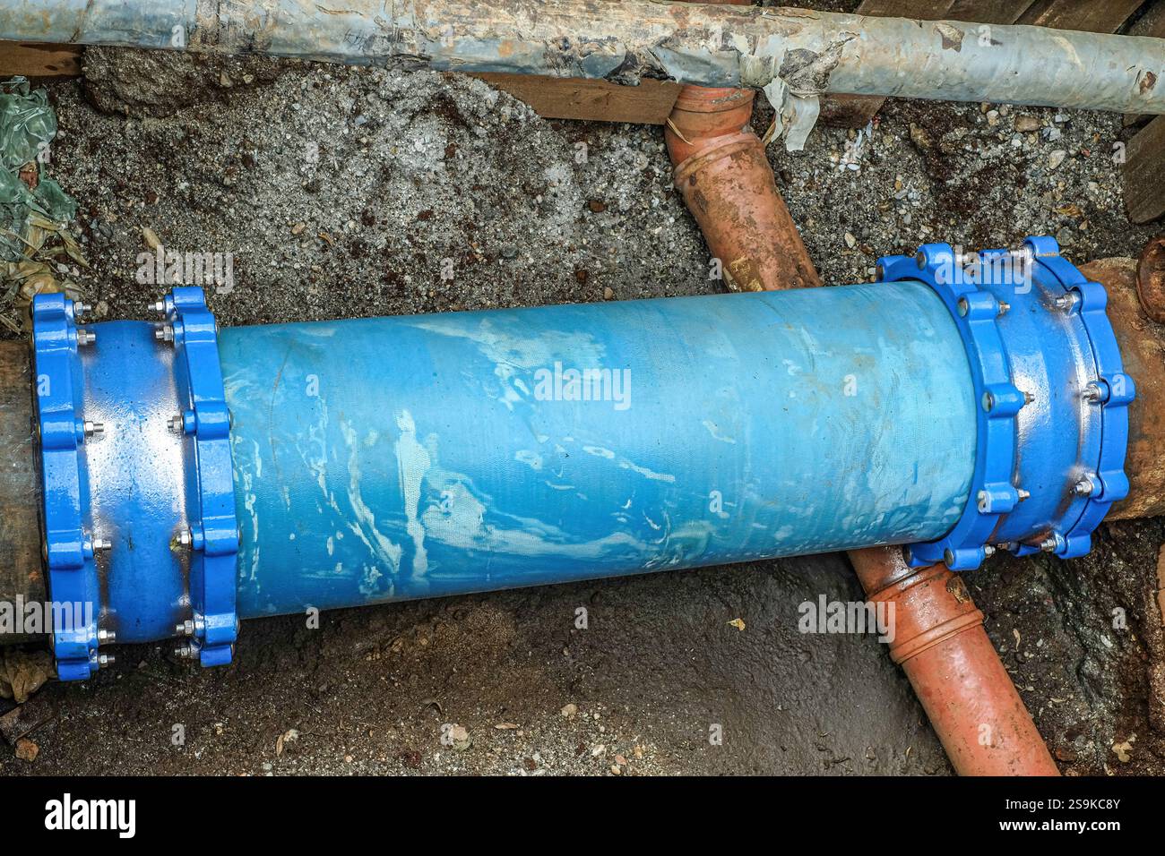 rehabilitation of the city's water supply system, restoration of the ...