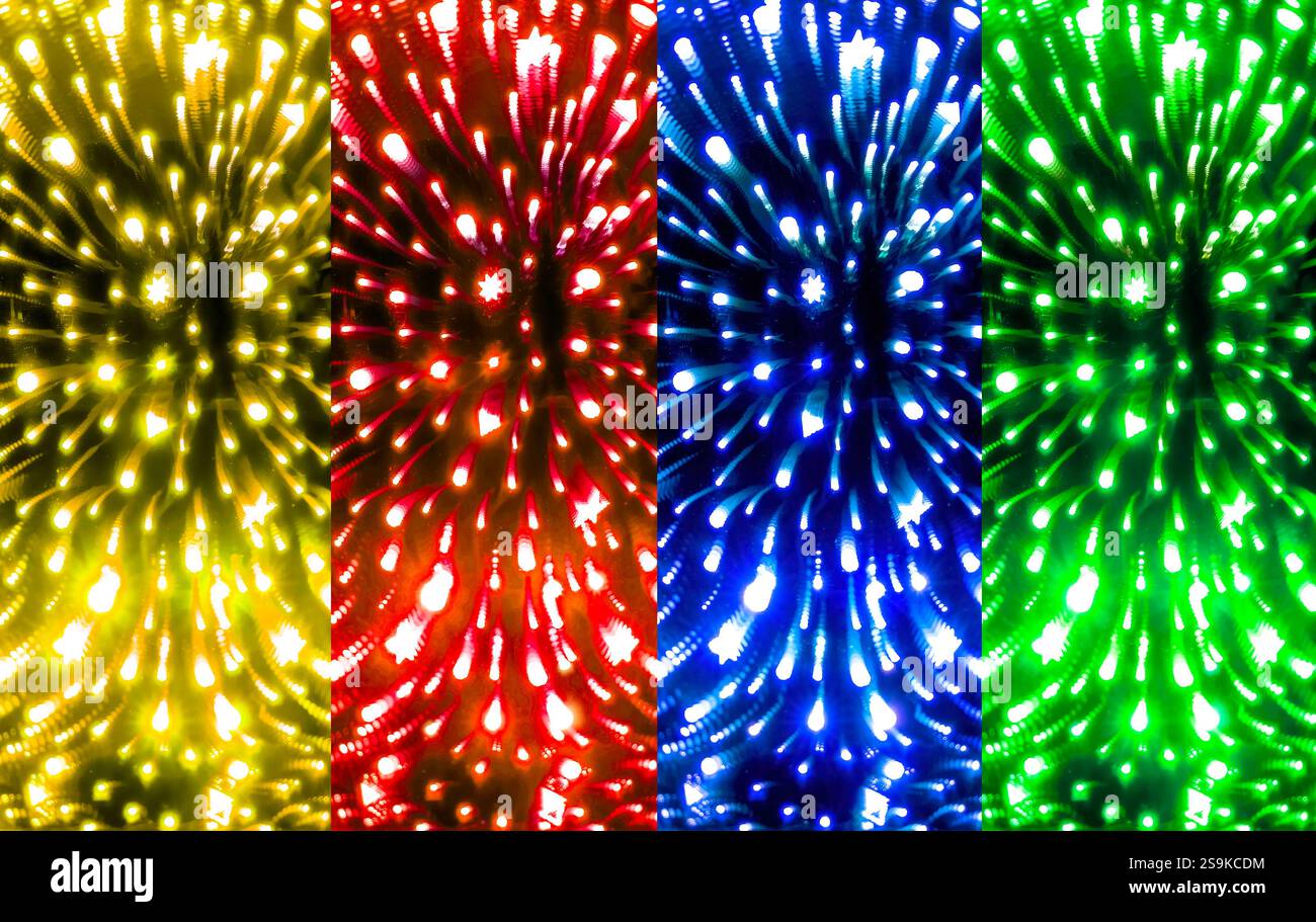Exploding colorful kaleidoscope hi-res stock photography and images - Alamy