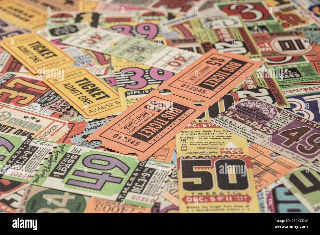 vintage tickets from around the world, theater, movie, concerts ...