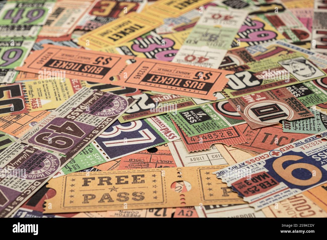 vintage tickets from around the world, theater, movie, concerts ...