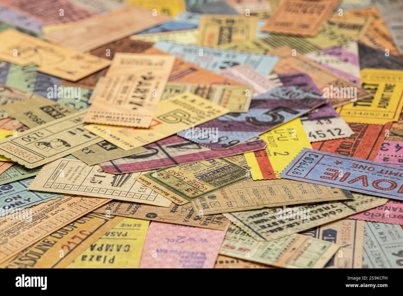 vintage tickets from around the world, theater, movie, concerts ...