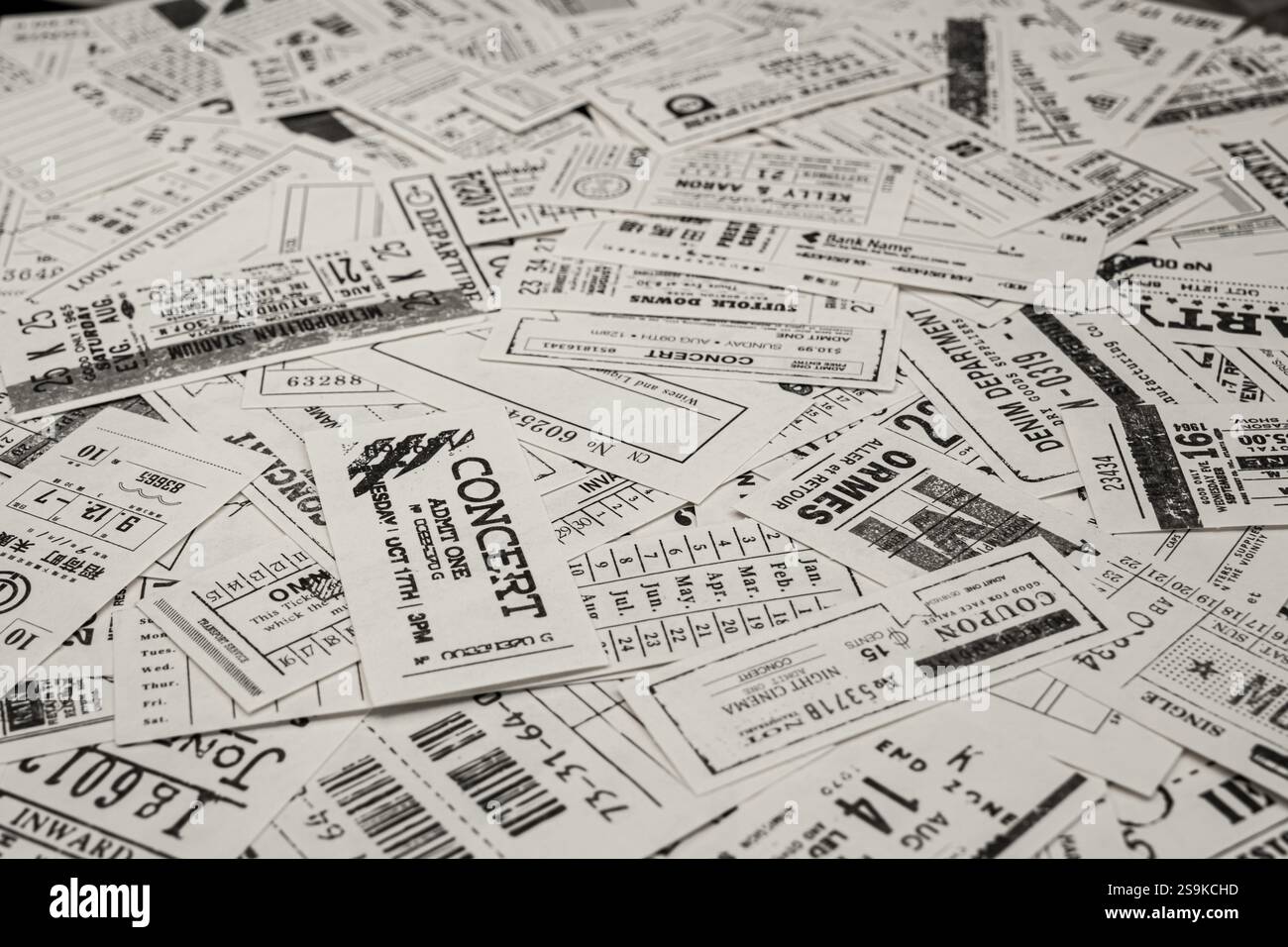 vintage tickets from around the world, theater, movie, concerts ...