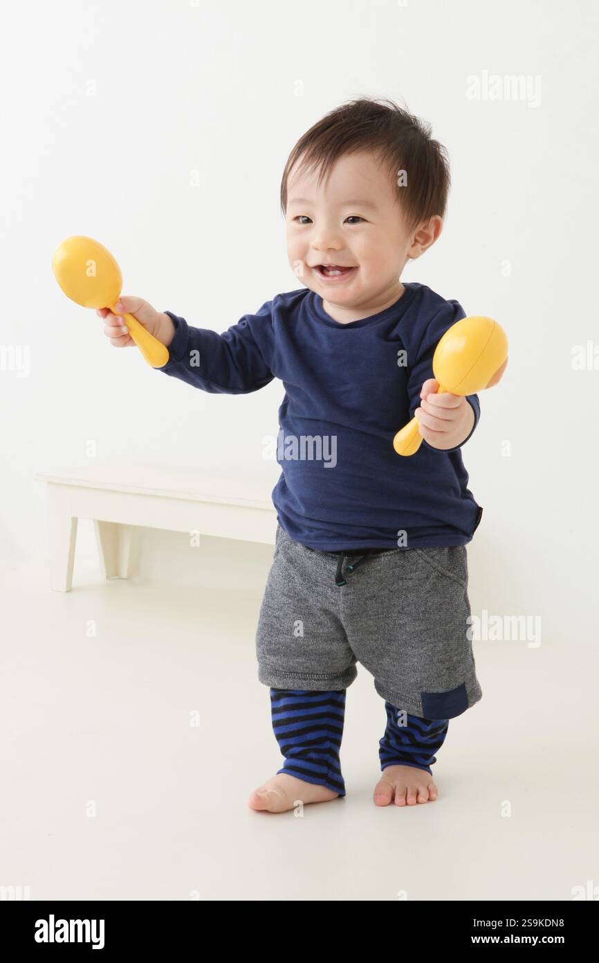 2 year old boy walking hi-res stock photography and images - Alamy