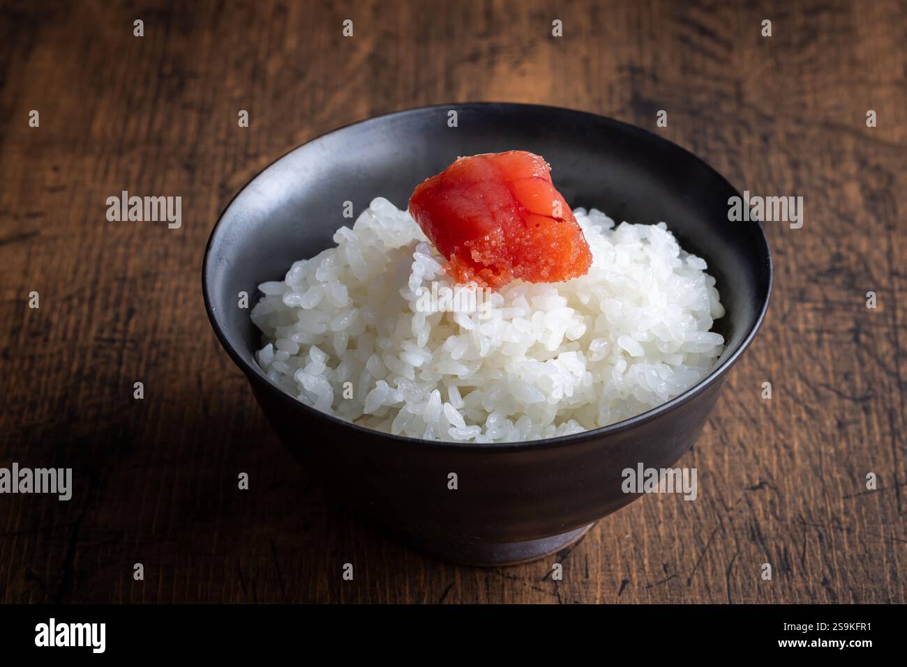 Mentaiko and rice Japanese food Stock Photo - Alamy