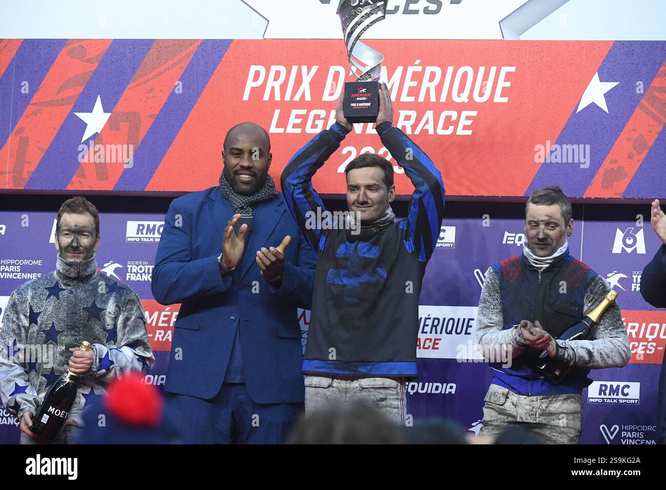 Vincennes, France. 26th Jan, 2025. French driver Clement Duvaldestin ...