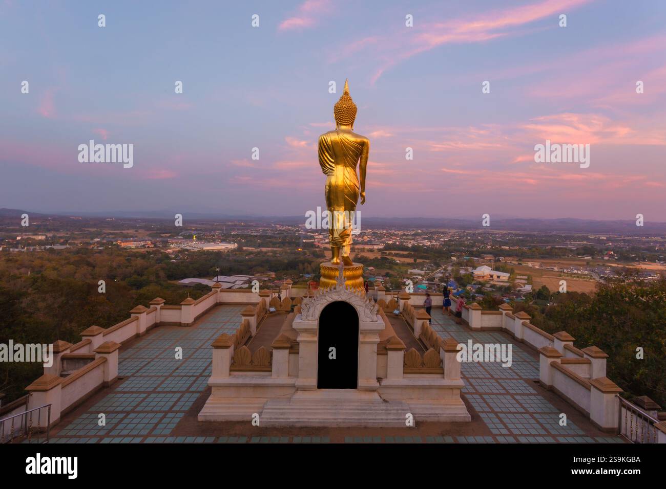 Wat Phra That Khao Noi is located on the top of Doi Khao Noi, Mueang ...