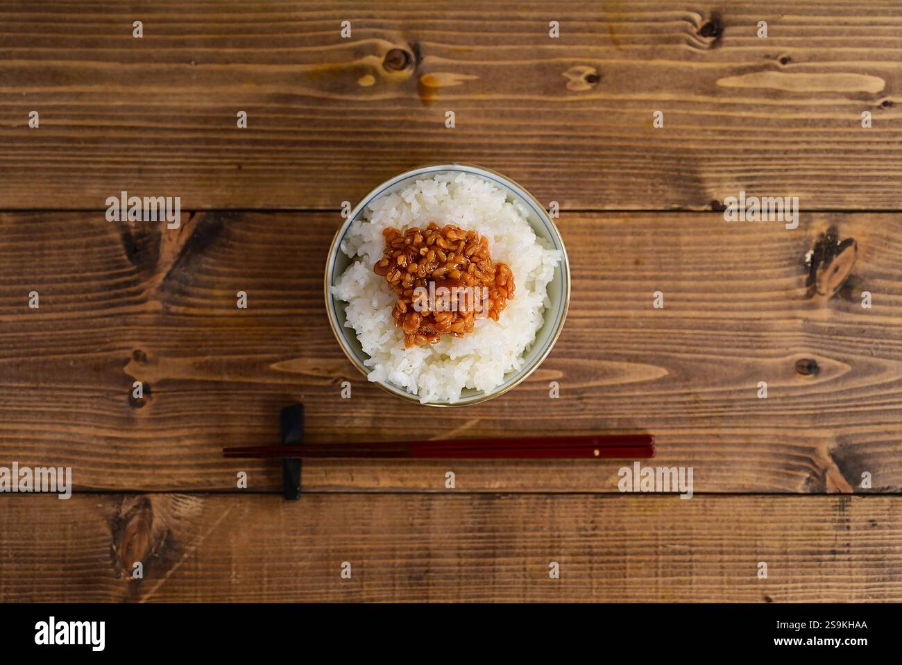 Moromi miso and rice Stock Photo - Alamy