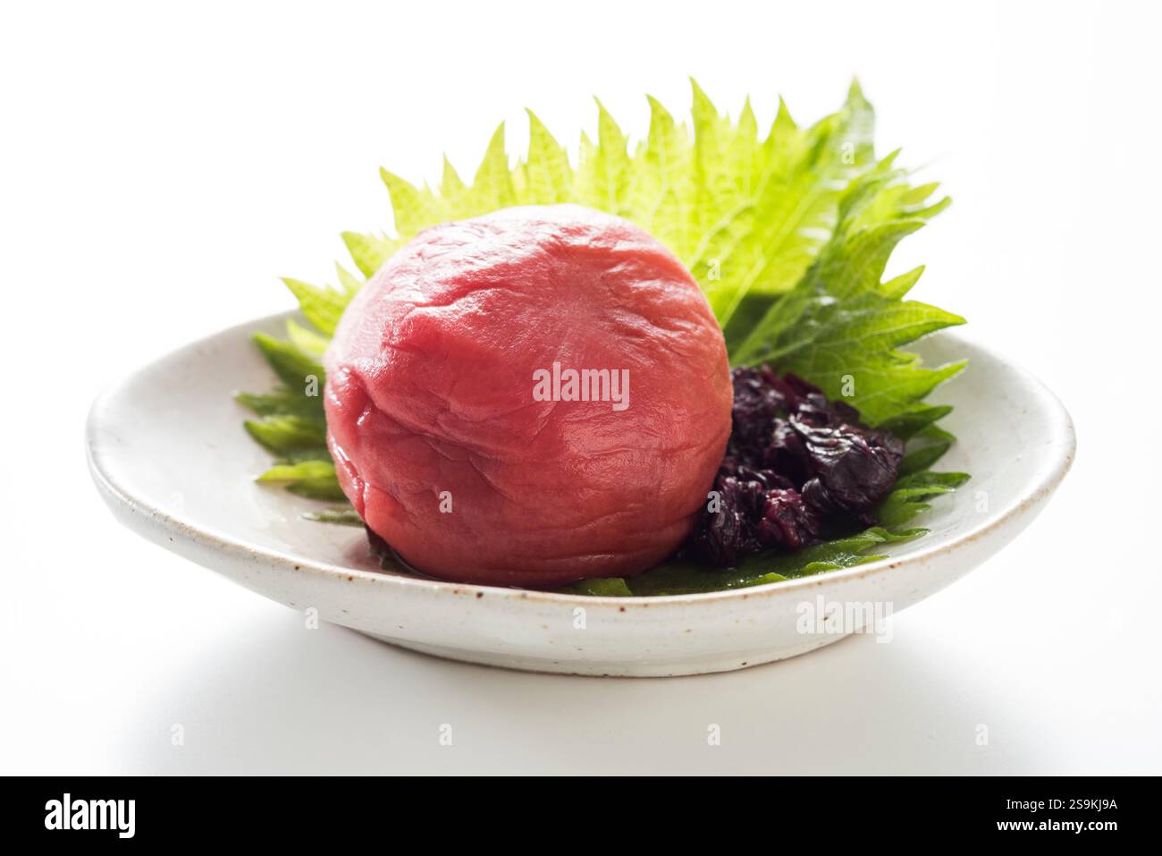 Umeboshi (pickled plums Stock Photo - Alamy