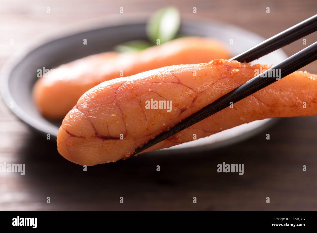 Karashi Mentaiko ( Spicy cod roe Stock Photo - Alamy