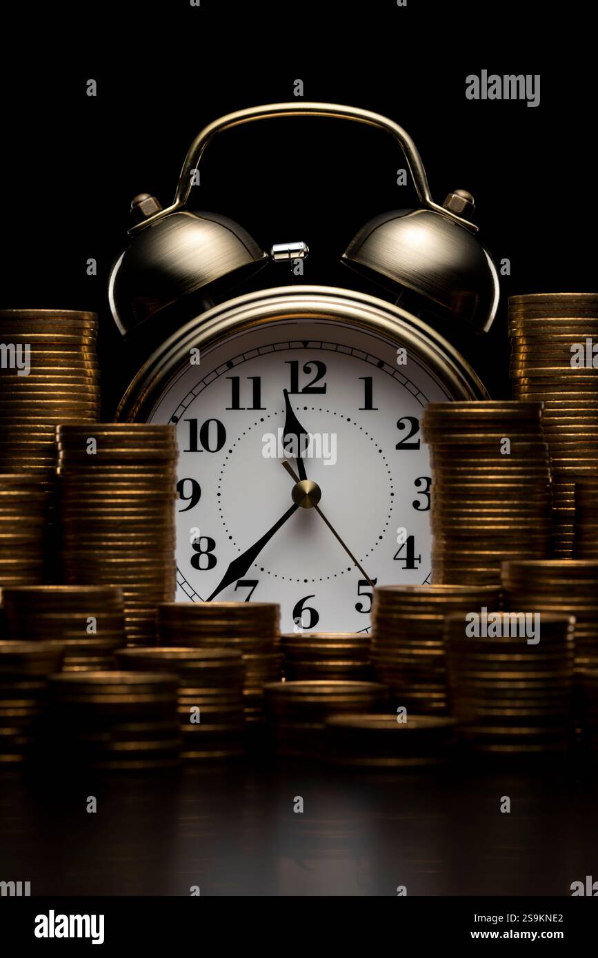Time and money Stock Photo - Alamy