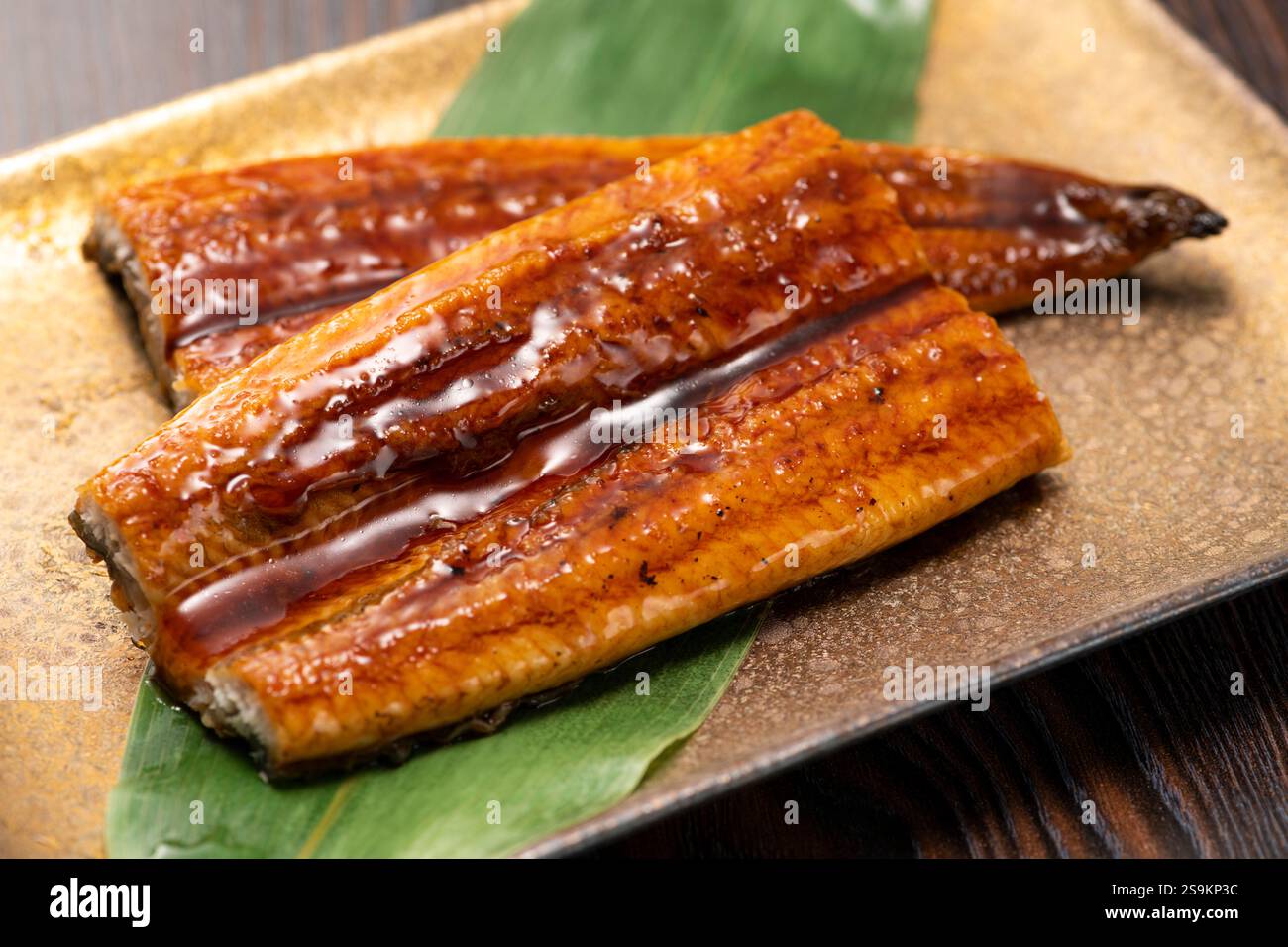 Unagi no kabayaki, Eel Stock Photo - Alamy