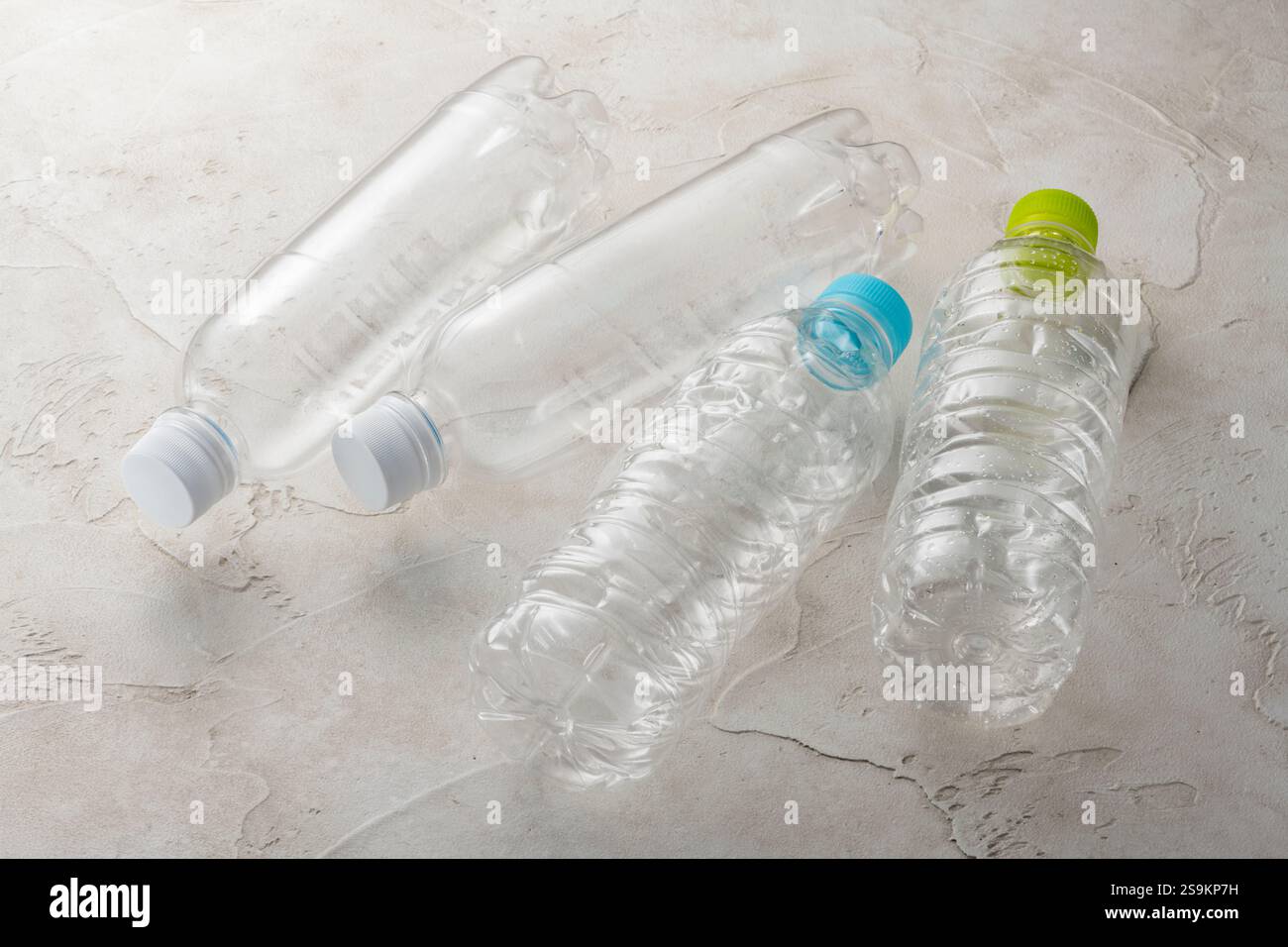 Empty plastic bottle Resource waste Stock Photo - Alamy