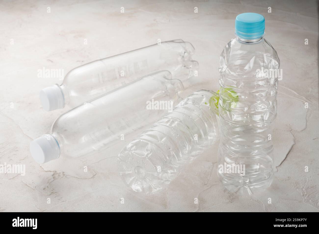 Empty plastic bottle Resource waste Stock Photo - Alamy