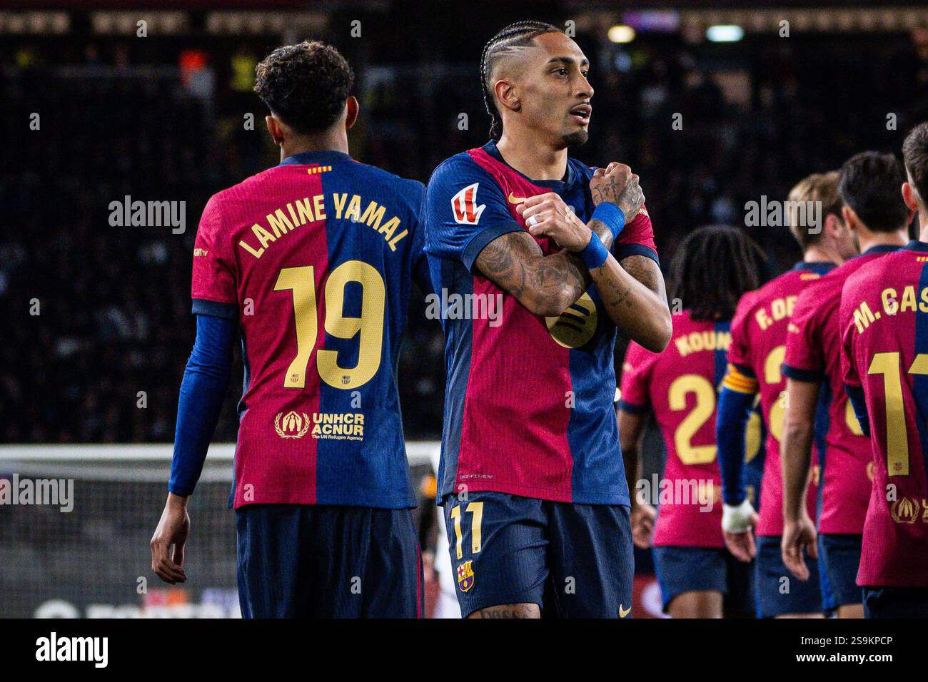 Raphinha and lamine yamal hi-res stock photography and images - Alamy