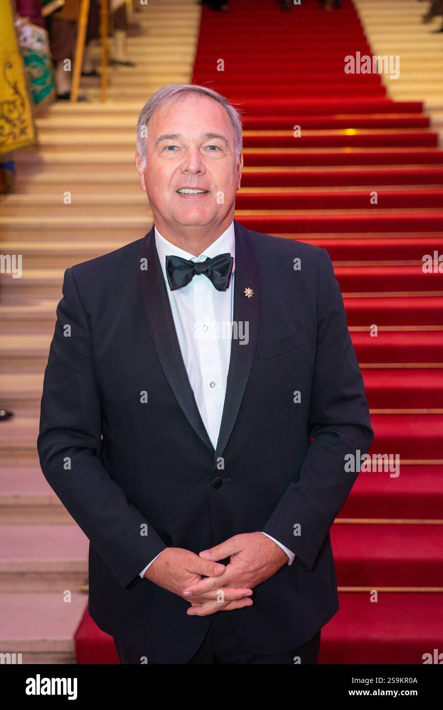 Ball of the Viennese economy at the Hofburg in Vienna, Austria, on 24 ...