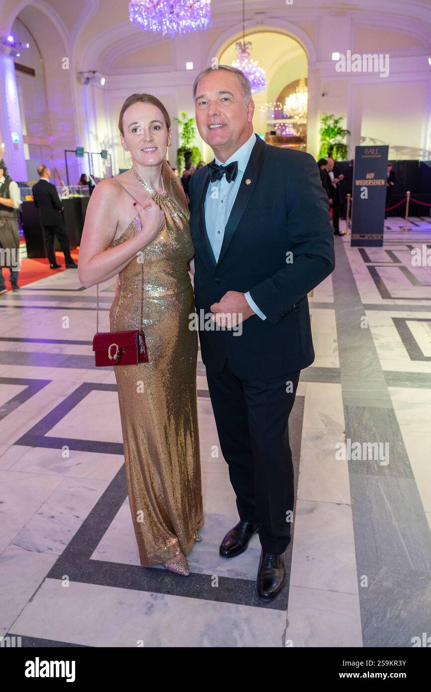 Ball of the Viennese economy at the Hofburg in Vienna, Austria, on 24 ...