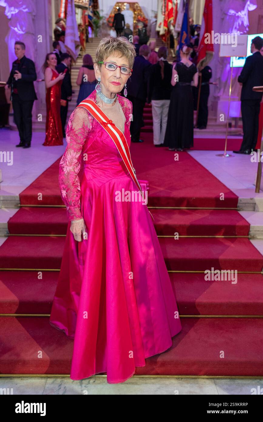 Ball of the Viennese economy at the Hofburg in Vienna, Austria, on 24 ...