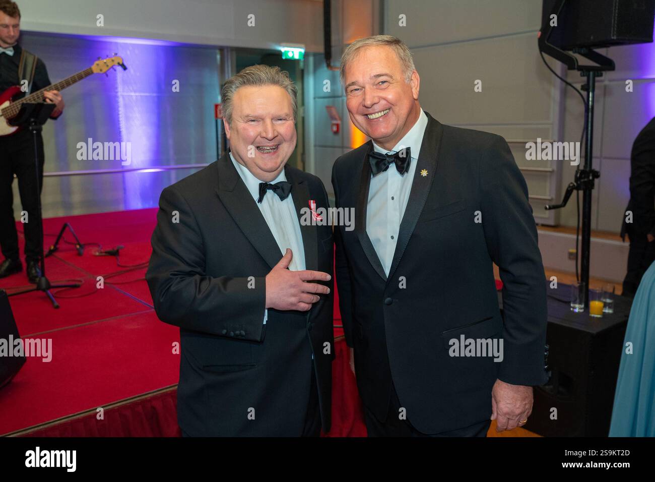 Vienna, Austria. 24th Jan, 2025. Ball of the Viennese economy at the ...