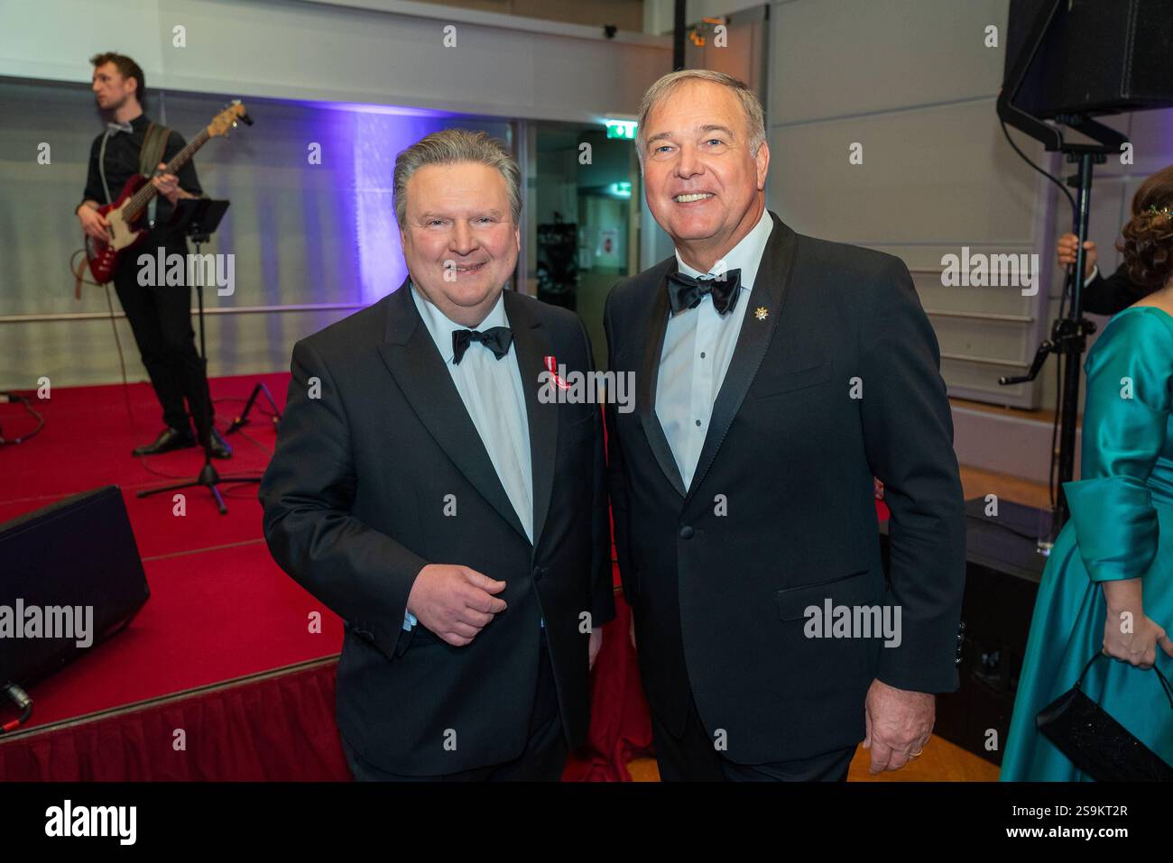 Vienna, Austria. 24th Jan, 2025. Ball of the Viennese economy at the ...