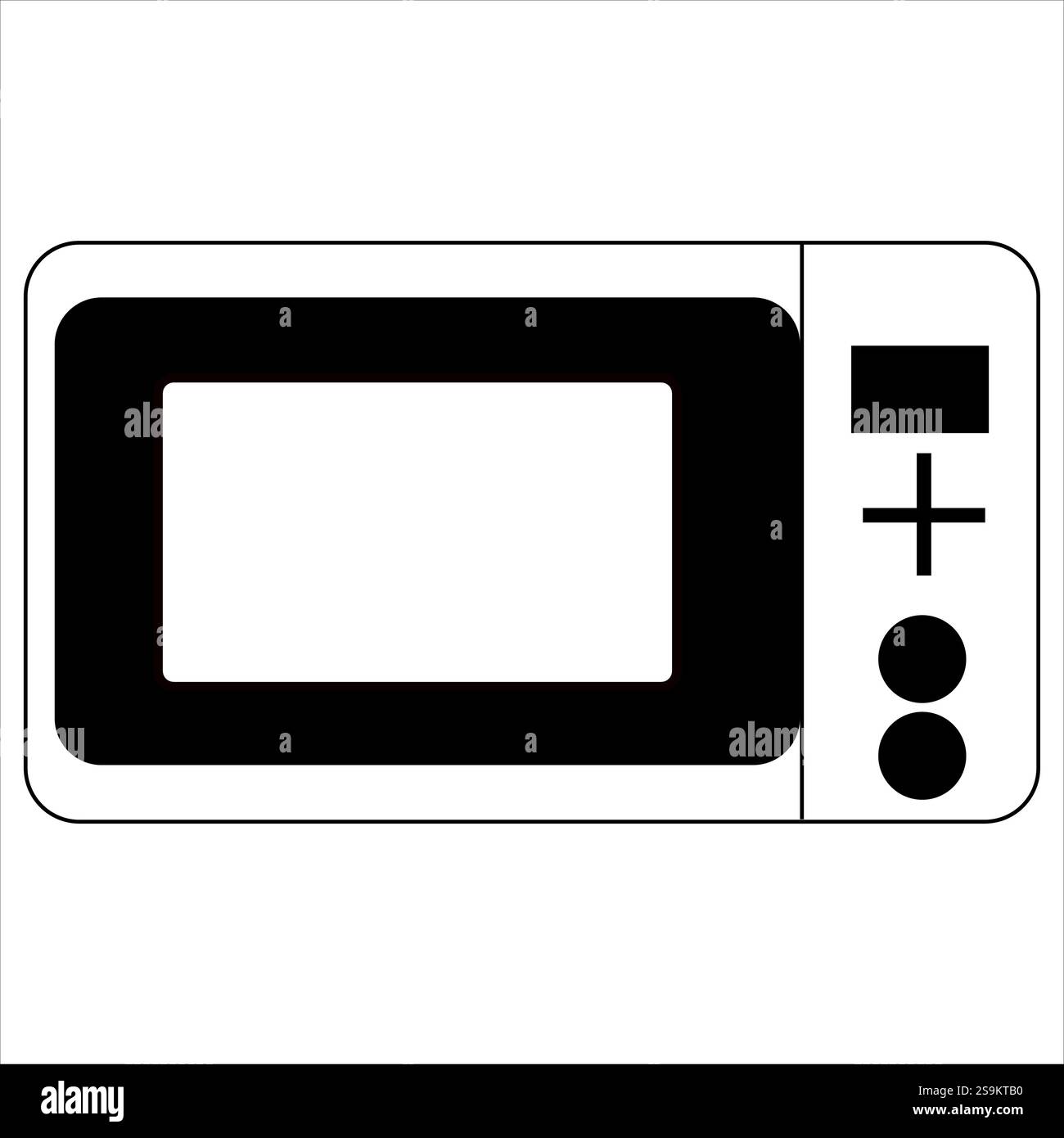 Microwave grill Stock Vector Images - Alamy
