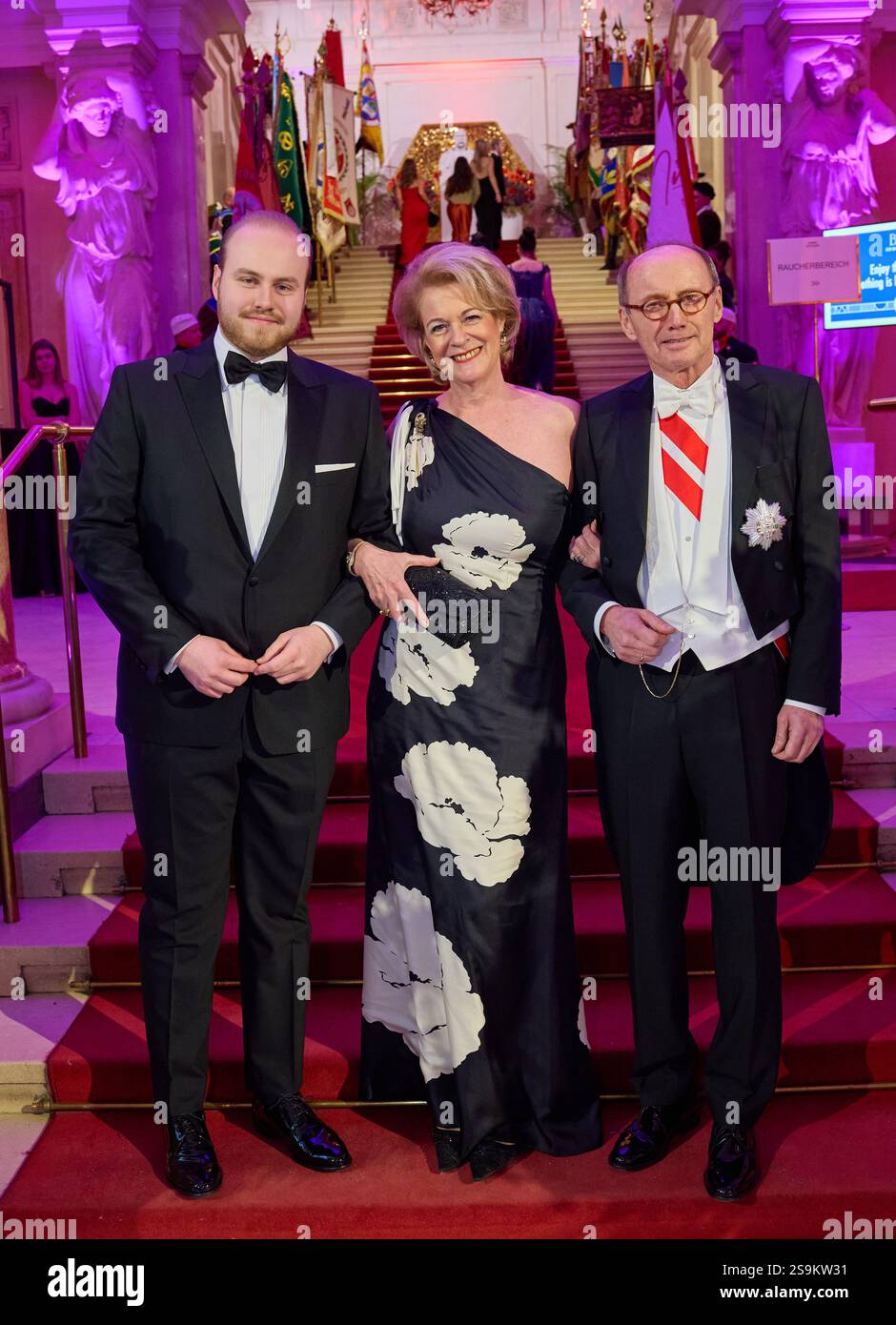 Ball of the Viennese economy at the Hofburg in Vienna, Austria, on 24 ...