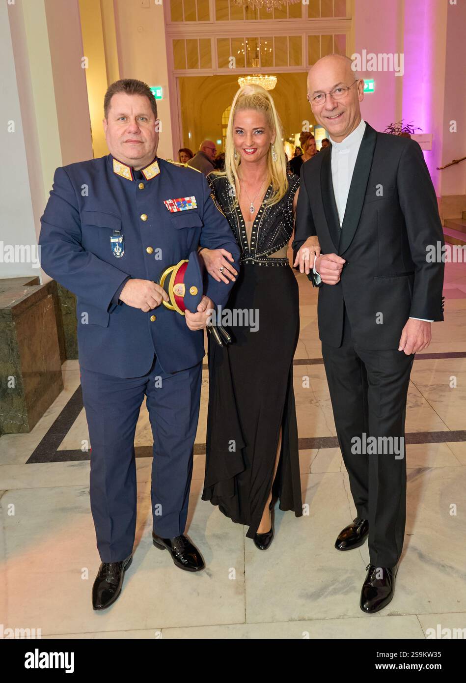 Vienna, Austria. 24th Jan, 2025. Ball of the Viennese economy at the ...
