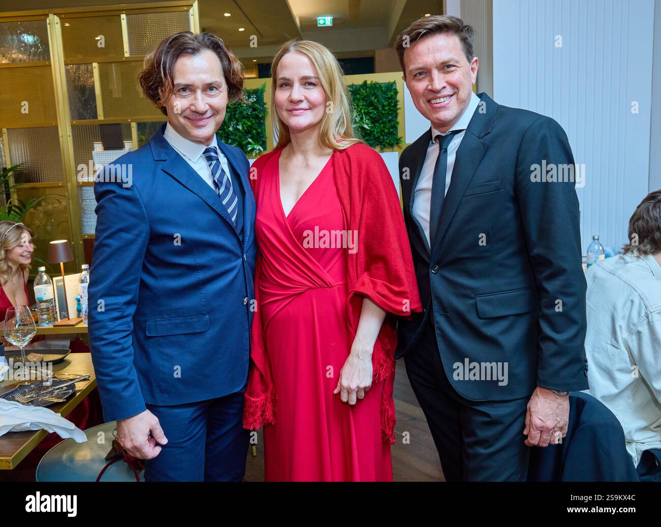 Vienna, Austria. 24th Jan, 2025. Gala Dinner at Restaurant Lenz before ...
