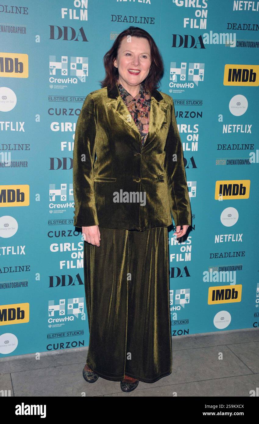 Monica Dolan at the Girls On Film Awards 2025, Curzon Bloomsbury, The ...