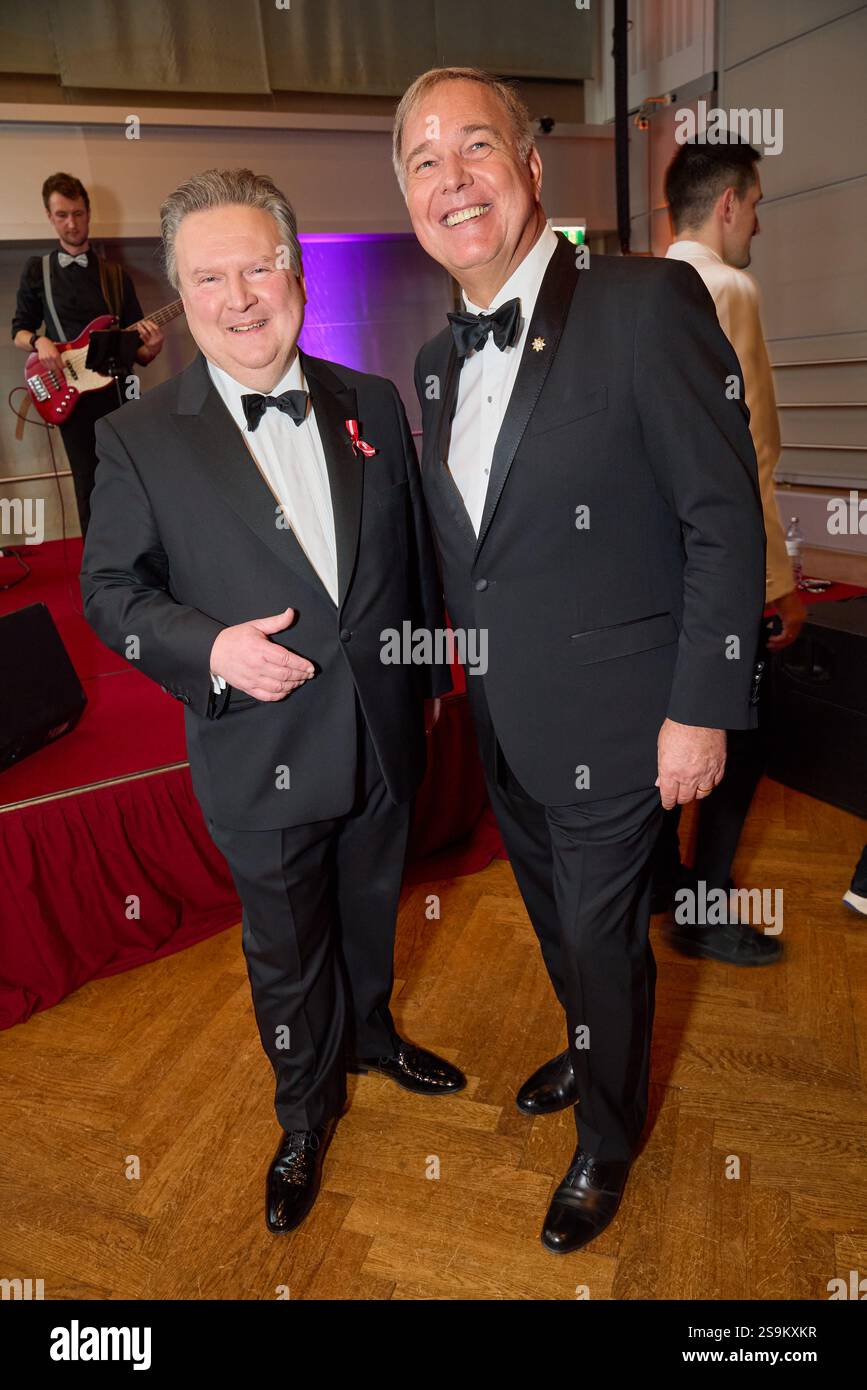 Vienna, Austria. 24th Jan, 2025. Ball of the Viennese economy at the ...