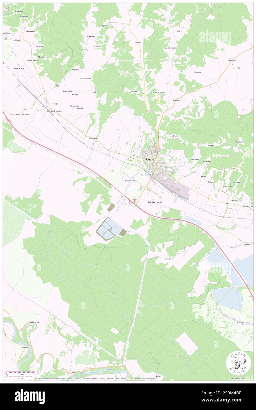 Kutina, Grad Kutina, HR, Croatia, County of Sisak-Moslavina, N 45 28 ...