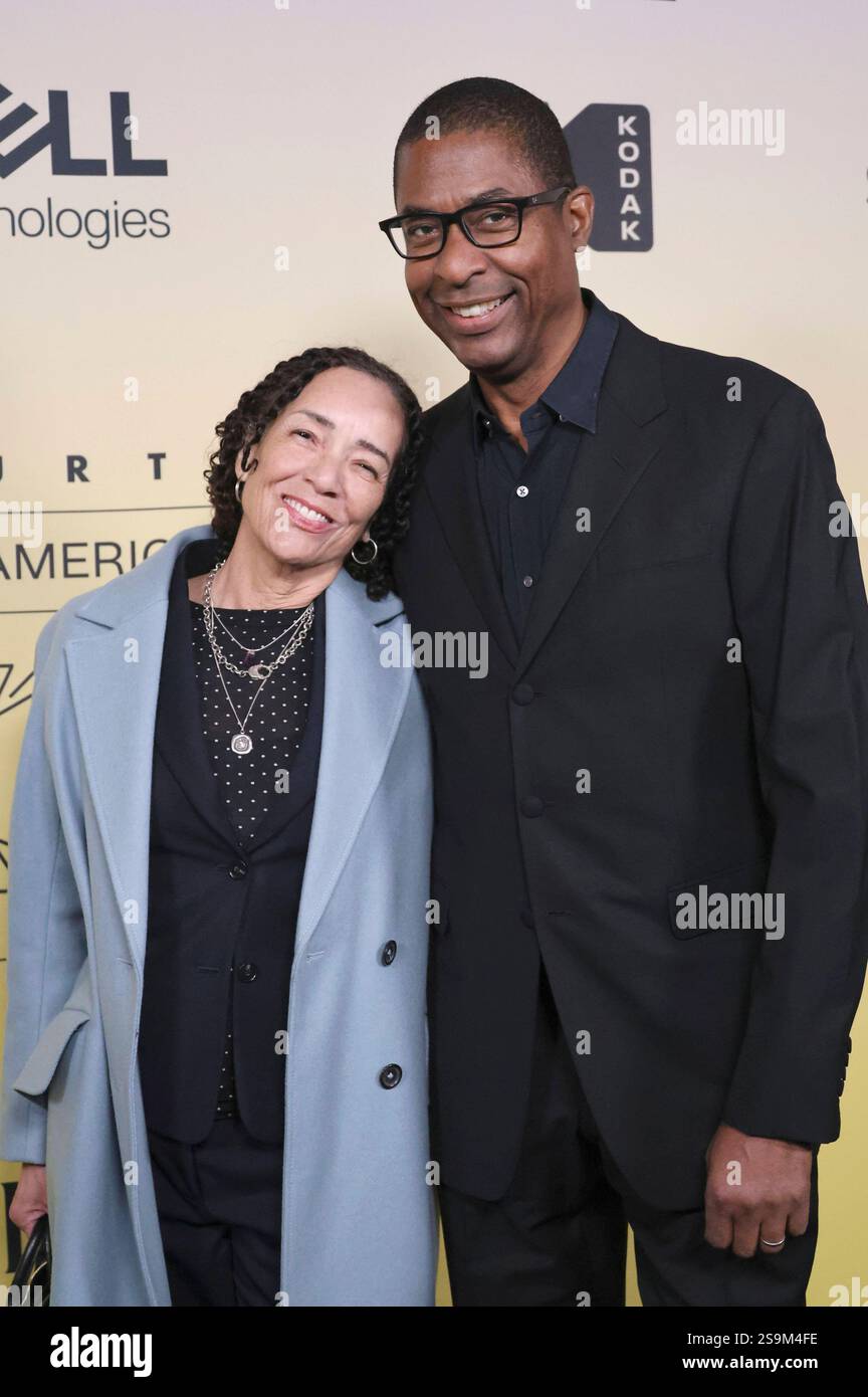 Stephanie Allain und Stephen Bray beim American Cinematheque Tribute to the Crafts Event im ...