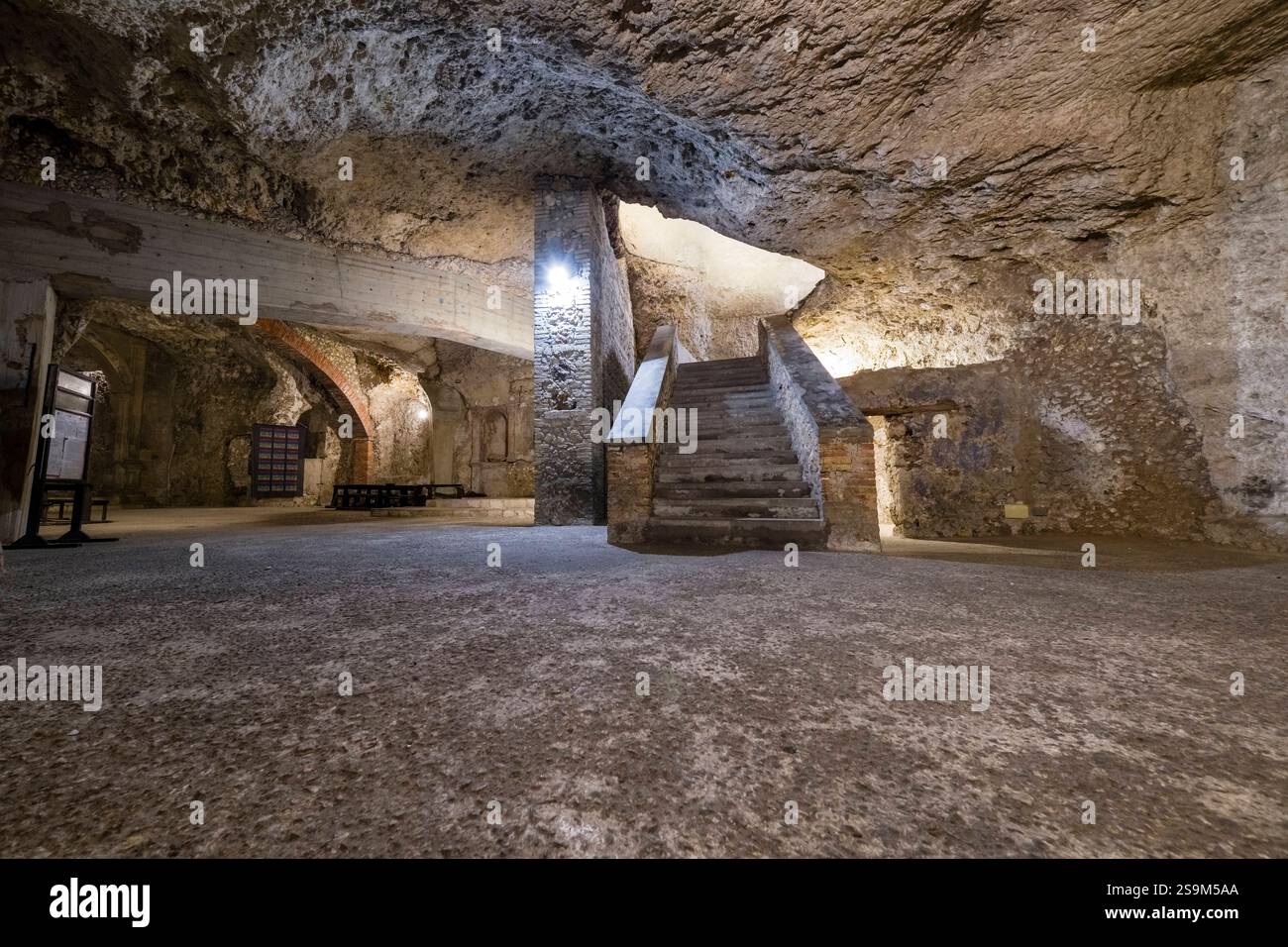 The crypt of Santa Restituta, Cripta di Santa Restituta, is a hypogeum ...