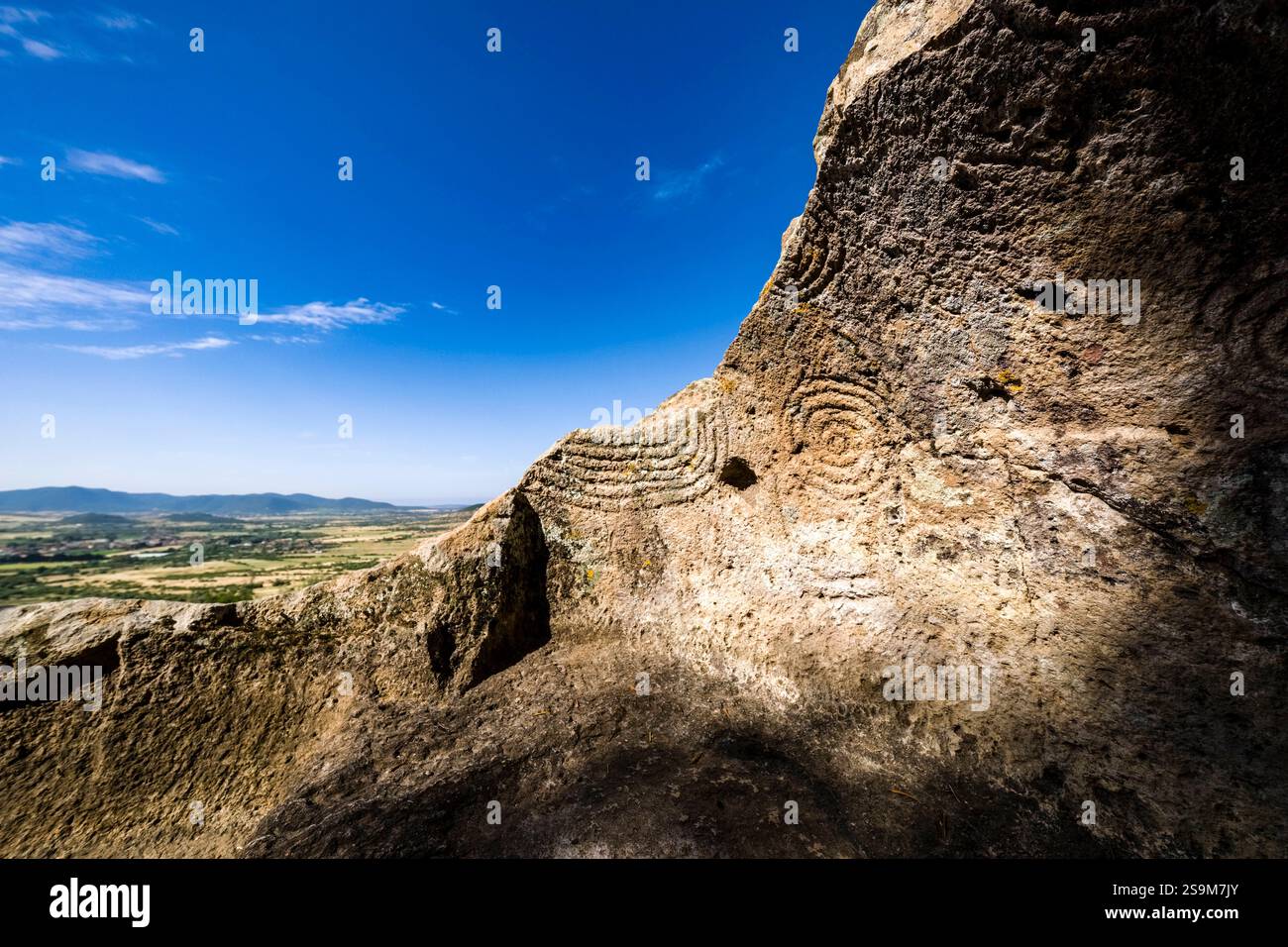 Tomba delle spirali, part of the archaeological site Necropolis of ...