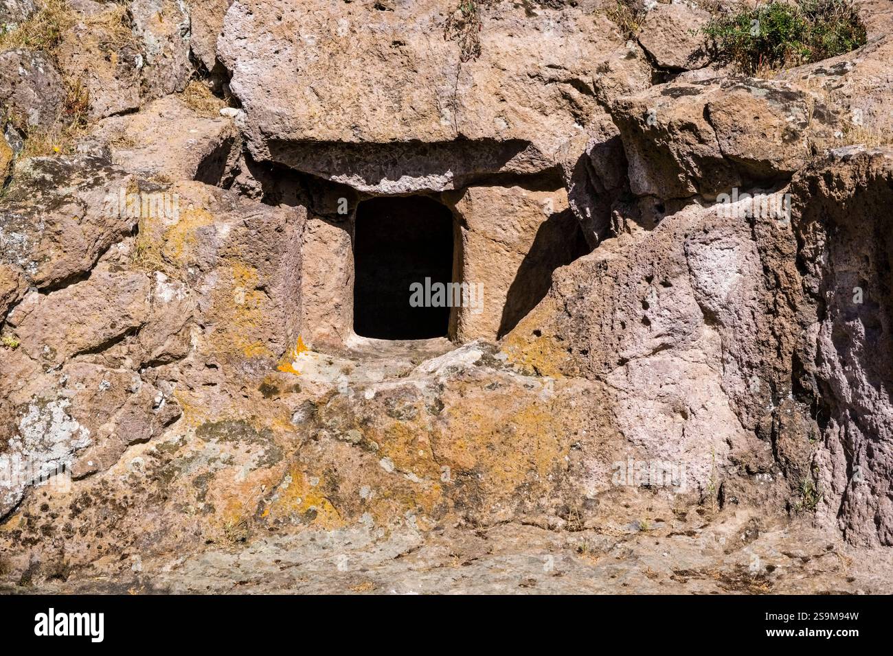 Tomb 31, part of the archaeological site Necropolis of Montessu, an ...