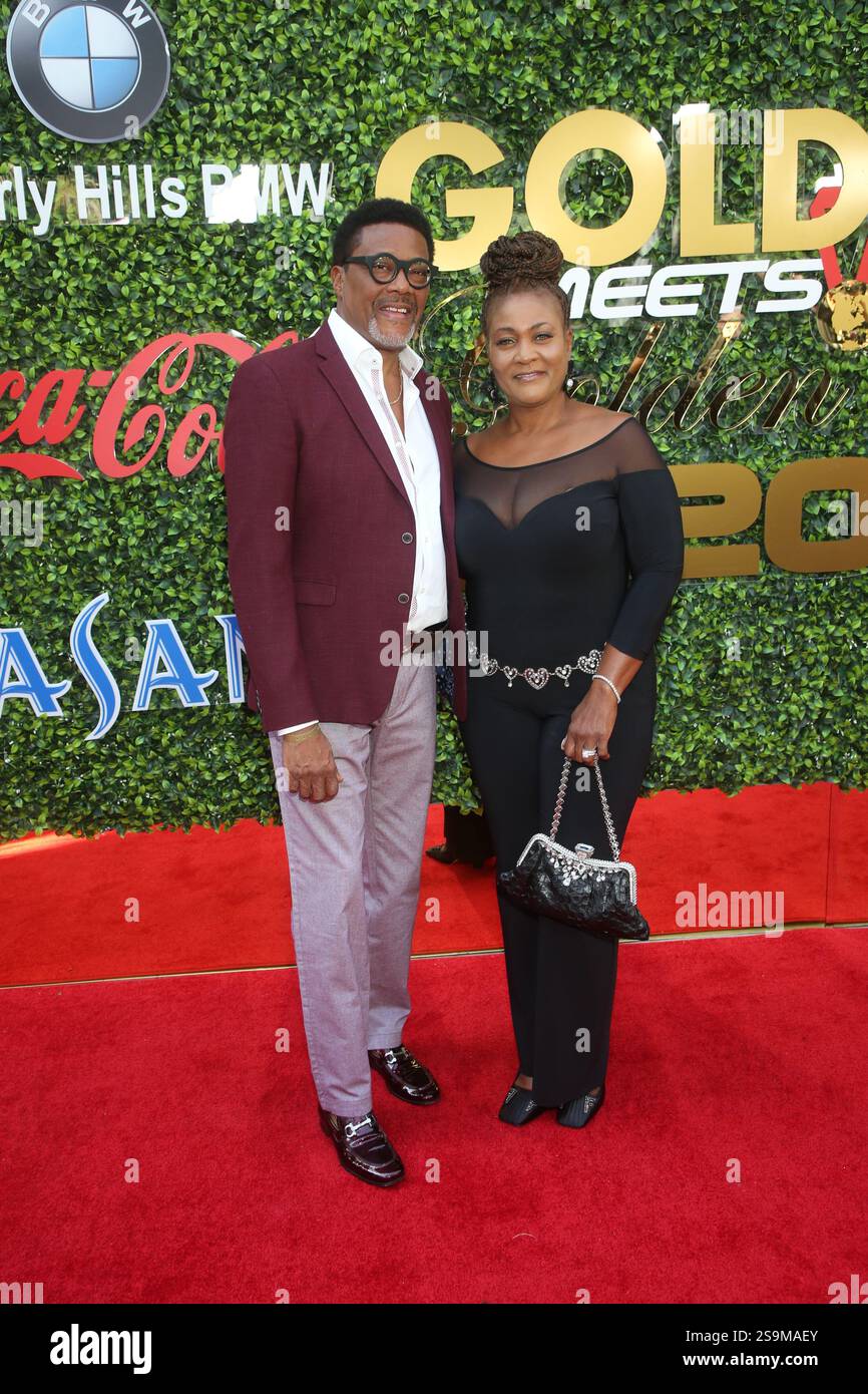 Judge Mathis and Linda Reese at the 7th Annual Gold Meets Golden Brunch ...