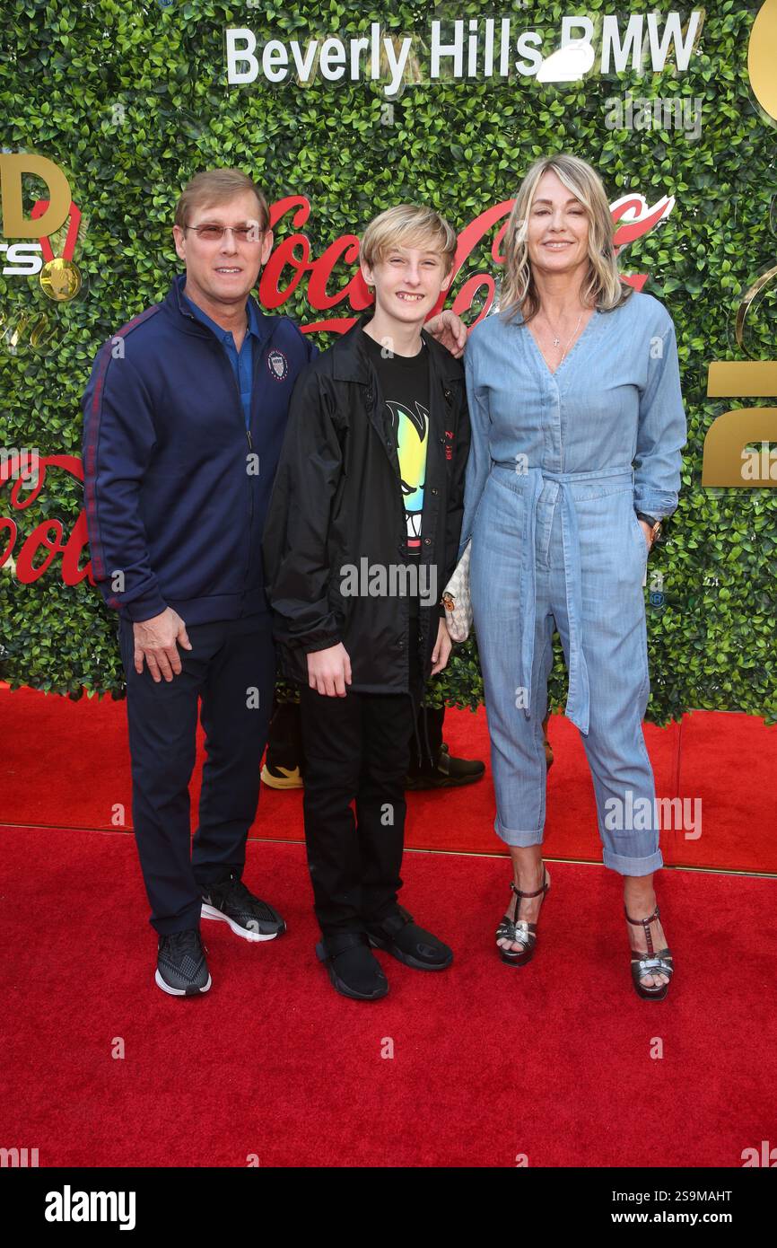 Bart Conner, Dylan Conner and Nadia Comaneci at the 7th Annual Gold ...