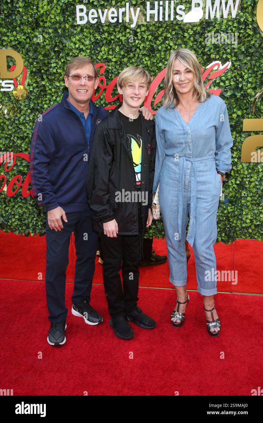 Bart Conner, Dylan Conner and Nadia Comaneci at the 7th Annual Gold ...