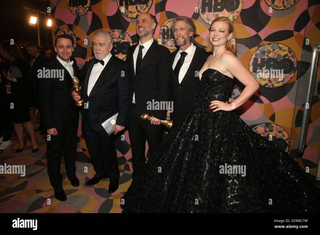 Kieran Culkin, Brian Cox, Jesse Armstrong, Alan Ruck and Sarah Snook at ...