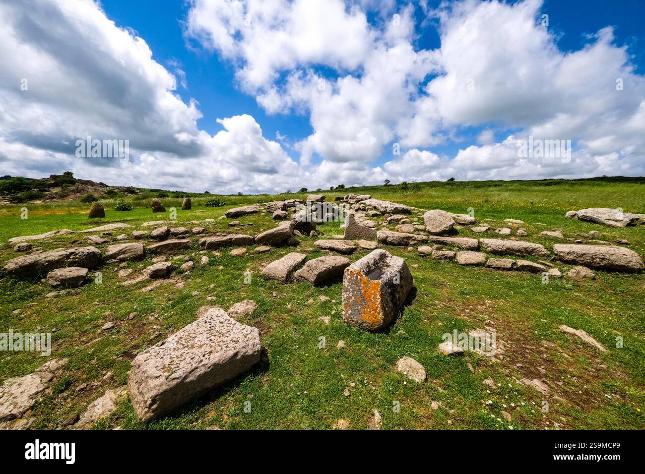 The Giants Tomb of Tamuli dates back to the Bronze Age Bonnanaro ...