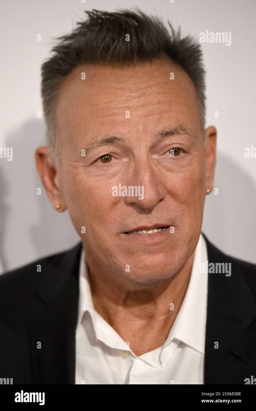 Bruce Springsteen attending National Board of Review Award gala at ...
