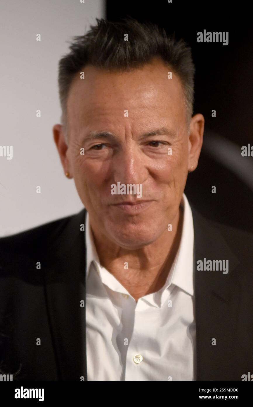 Bruce Springsteen attending National Board of Review Award gala at ...