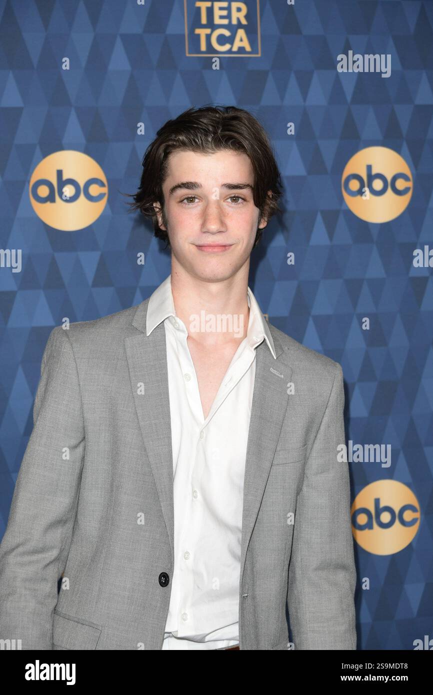 Daniel DiMaggio at the ABC TCA Winter Press Tour, Arrivals, Los Angeles ...