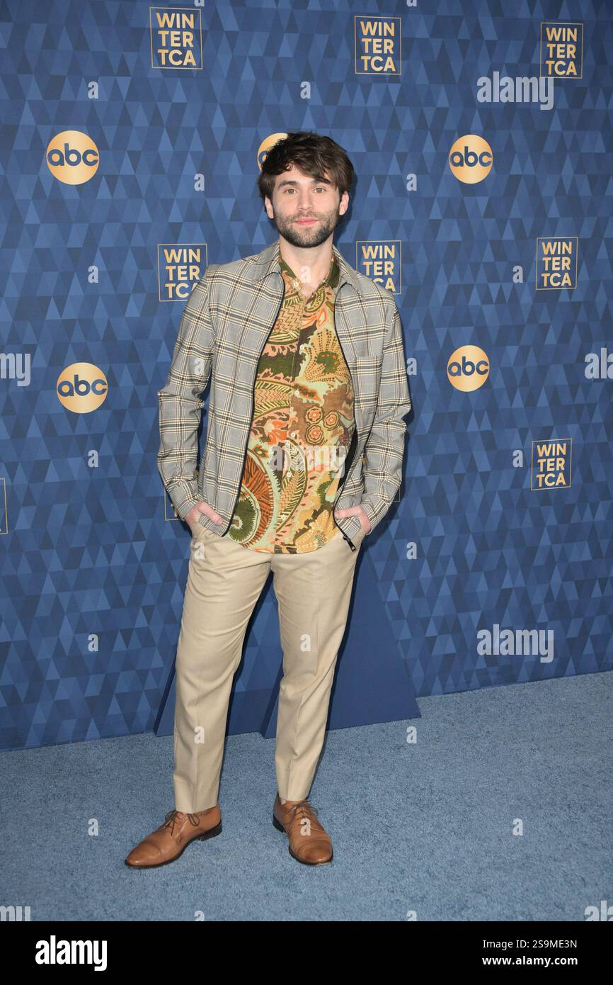 Jake Borelli at the ABC TCA Winter Press Tour, Arrivals, Los Angeles ...