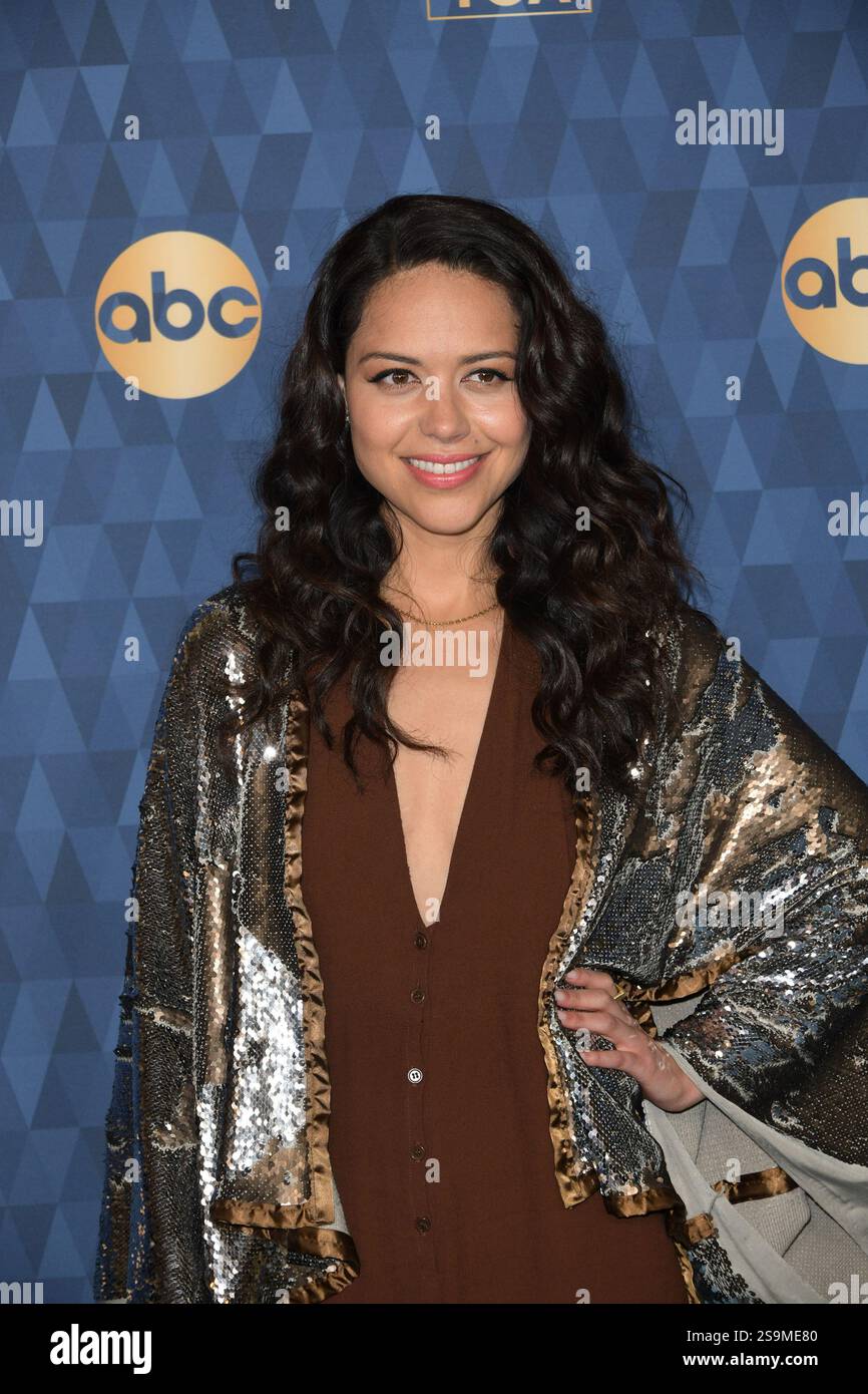Alyssa Diaz at the ABC TCA Winter Press Tour, Arrivals, Los Angeles ...