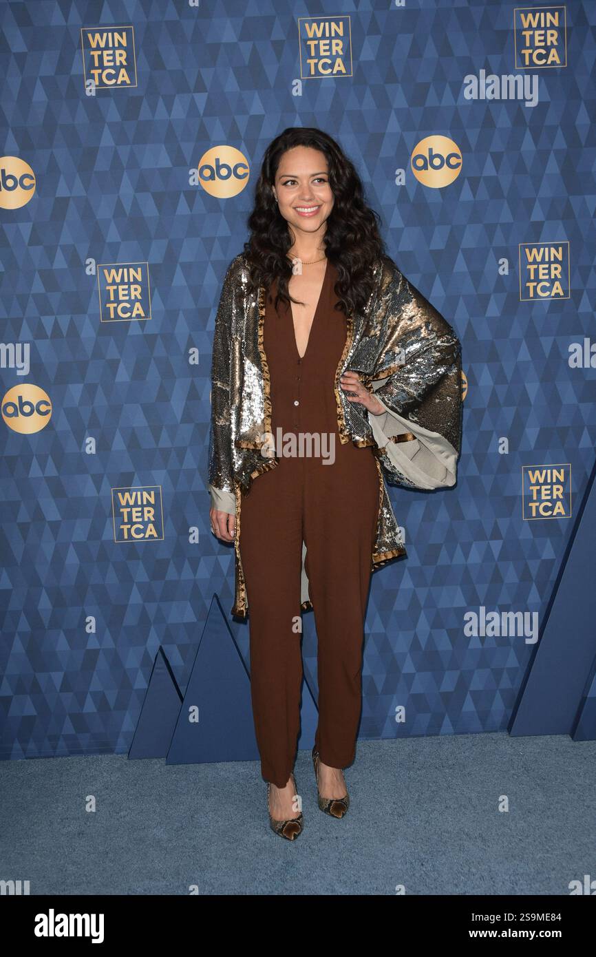 Alyssa Diaz at the ABC TCA Winter Press Tour, Arrivals, Los Angeles ...